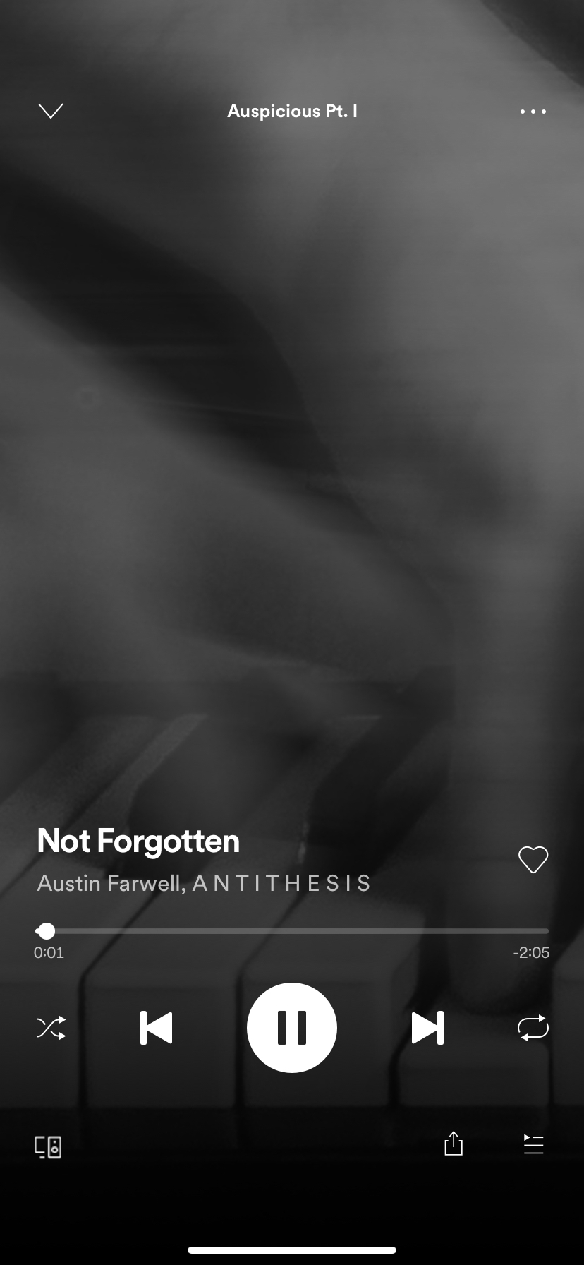 Not Forgotten - Austin Farwell Sheet Music | New Home + Together + Not ...