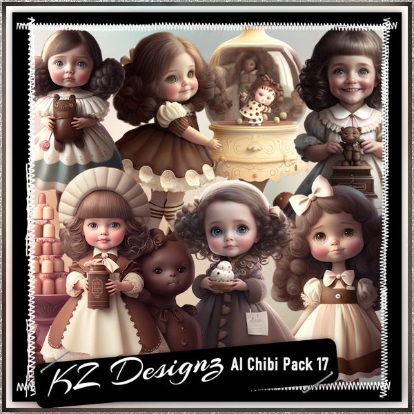 AI Chibi Pack 17 - Yude's Kreationz