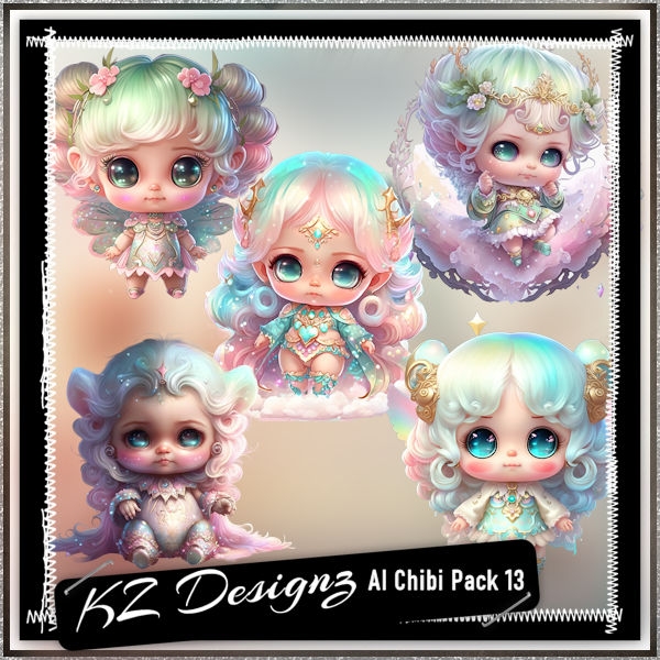 AI Chibi Pack 13 - Yude's Kreationz