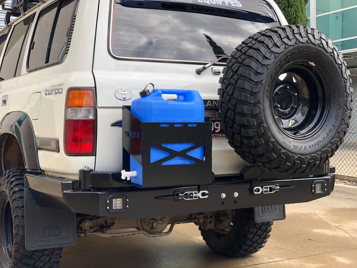 80 Series Rear Bar - Technical Drawing Kit - SDF Bars