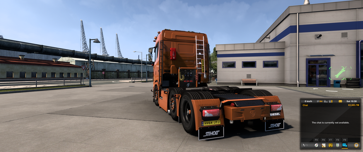 [rear bumper tuning part] Scania NG stock rear bumper - Virtual Truck ...