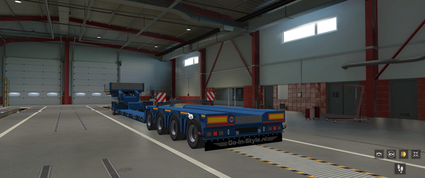 [rear bumper tuning part] Scania NG rear bumper with o - ETS2 mods