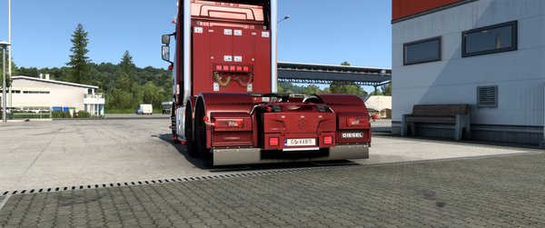 [rear bumper tuning part] SCS ownable Krone Trailer re - Virtual Truck ...