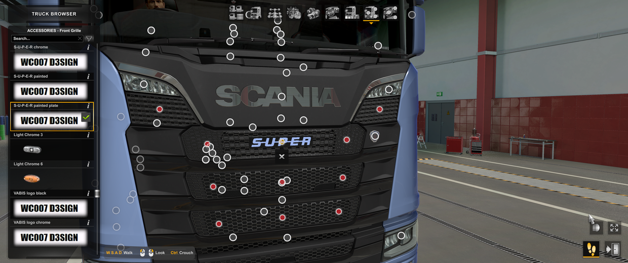 [addon] Grill Signs - ETS2 mods