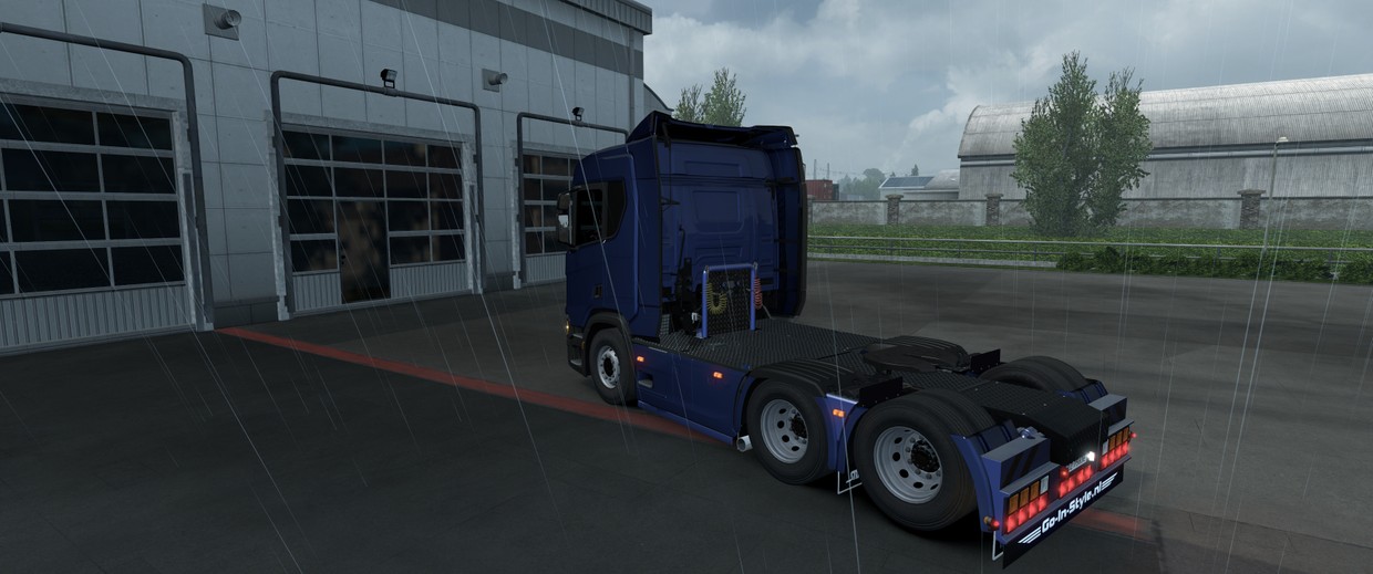 [chassis cover tuning part] Scania NG chassi cover - Virtual Truck Styling