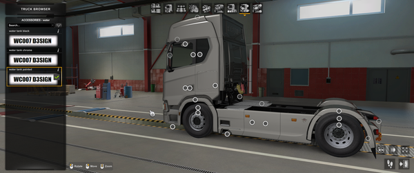 [light bar tuning part] Scania NG Nordic light bar - ETS2 mods