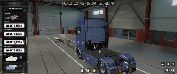 [front mudflaps tuning part] Scania NG Moens front bum - ETS2 mods