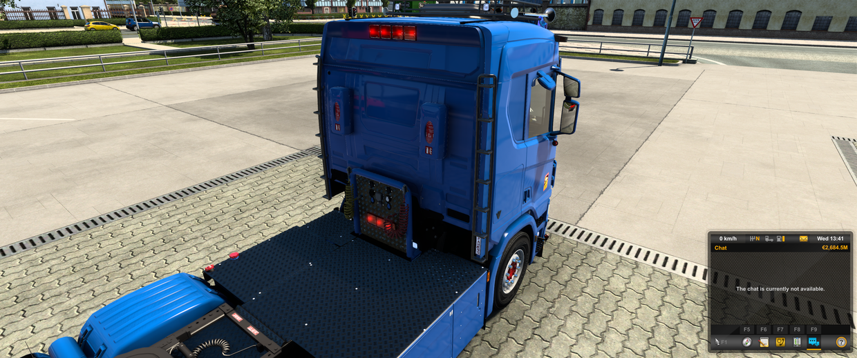 *[bar tuning part] Scania Nextgen BIG back Cab bar - Virtual Truck Styling