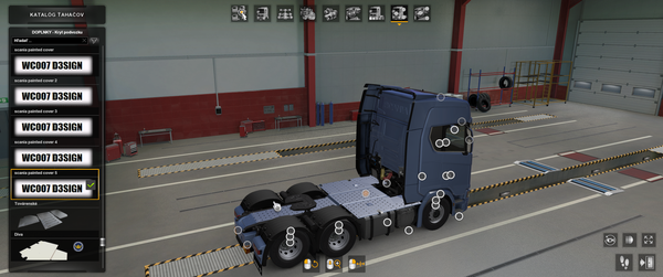 *[beaconbar tuning part] Scania NG beacon bars - ETS2 mods