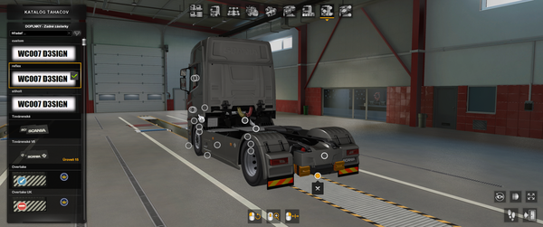[rear exhaust tuning part] Scania NG Dijkstra pipes - ETS2 mods