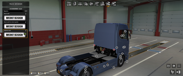 *[spoilers tuning part] Scania NG Cab no spoiler cover - ETS2 mods