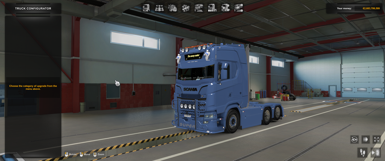 *[spoilers tuning part] Scania Nextgen Cab spoilers - Virtual Truck Styling