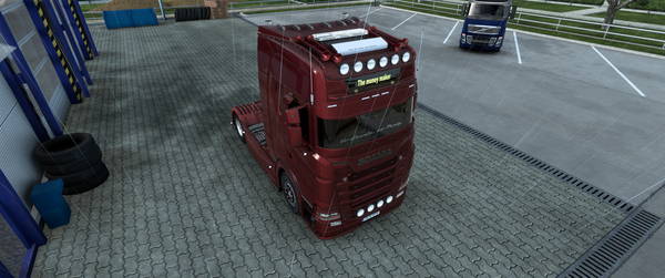 *[bwall tuning part] Scania NG back wall - Virtual Truck Styling