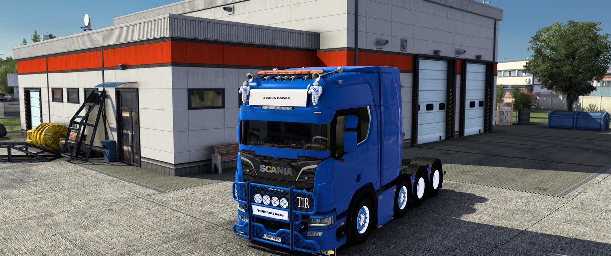 *[beaconbar tuning part] Scania Nextgen beacon bars - Virtual Truck Styling