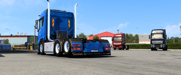 [rear bumper tuning part] Nextgen Rear bumper pack - virtual Truck styling