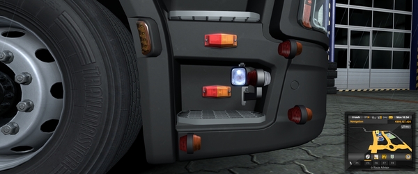 *[bwall tuning part] Scania NG back cab horn decor slo - ETS2 mods