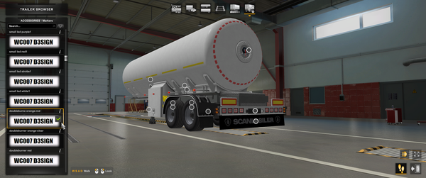 ,*[bwall tuning part] Scania NG back wall for short sp - ETS2 mods