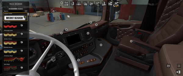 [bwall tuning part] Scania NG back wall - virtual Truck styling