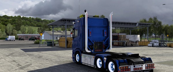[beaconbar tuning part] Scania Nextgen beacon bars - virtual Truck styling