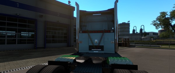 [bwall tuning part] Scania NG back wall - virtual Truck styling