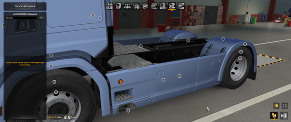 *[toolbox tuning part] Scania NG Cab decorative horns - ETS2 mods
