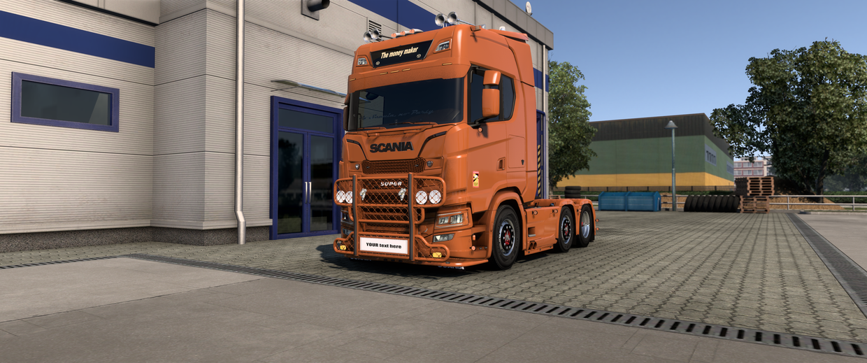[bull bar tuning part] Nextgen hypro bullbar V2 - Virtual Truck Styling