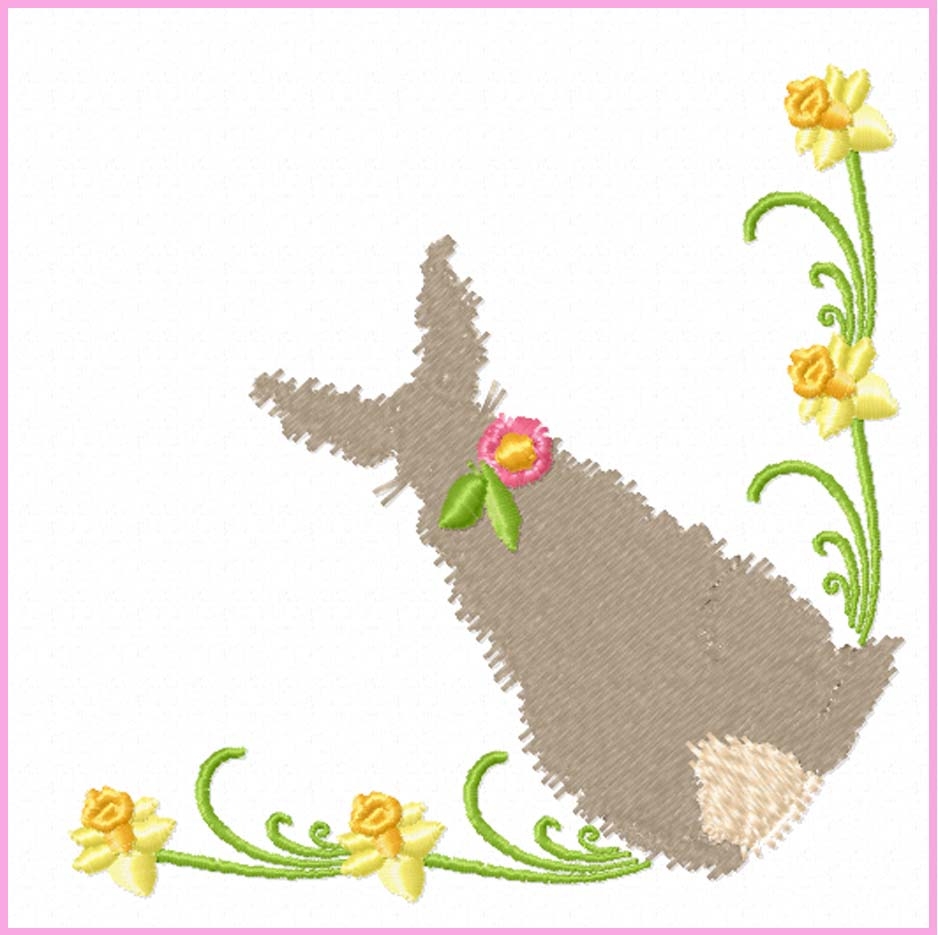 Grumpy Easter Bunny Corner - The MadWoman of Locke Street