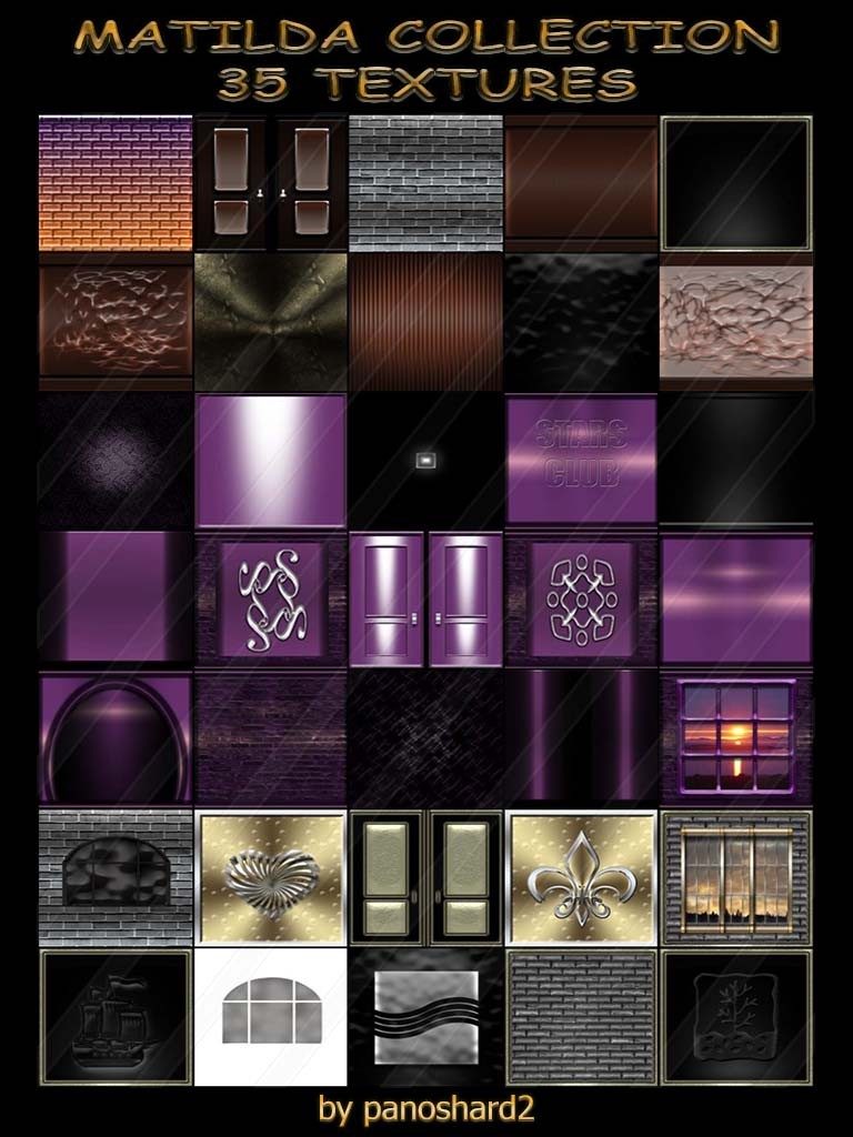 fabrick set 30 textures for imvu - panoshard2 manufacture and sale ...