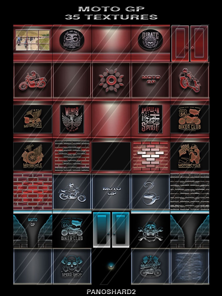 MOTO - CAR - panoshard2 manufacture and sale textures for imvu