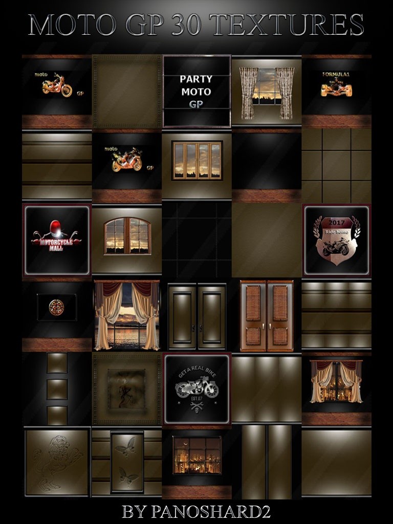 western art 25 textures for imvu rooms - panoshard2 manufacture and ...