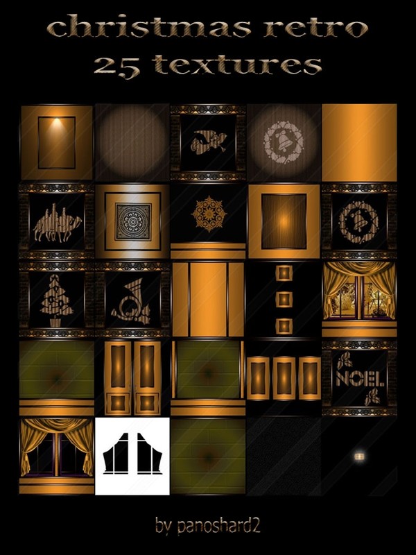 yellow collection 30 textures for imvu rooms - panoshard2 manufacture ...