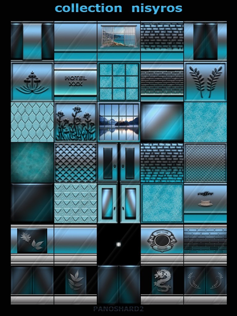 blue collection for club 30 textures this package will - panoshard2 ...