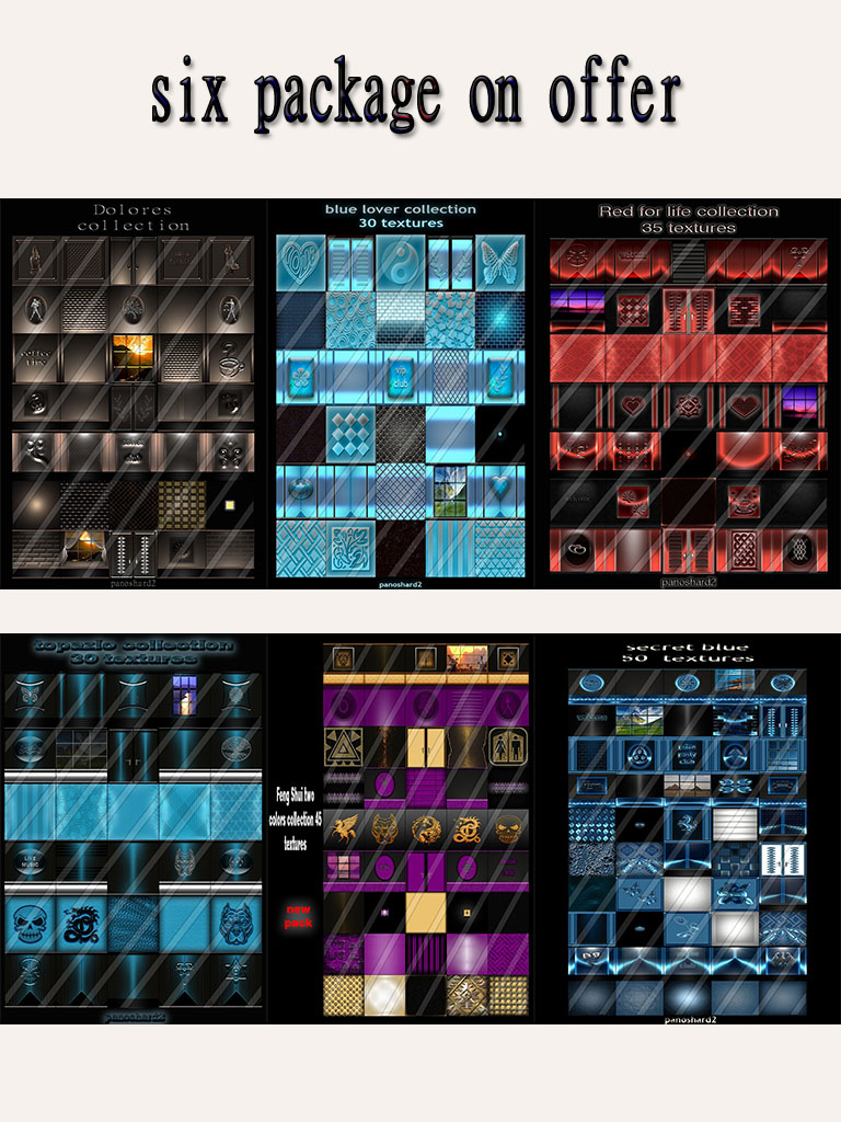Special offers - panoshard2 manufacture and sale textures for imvu