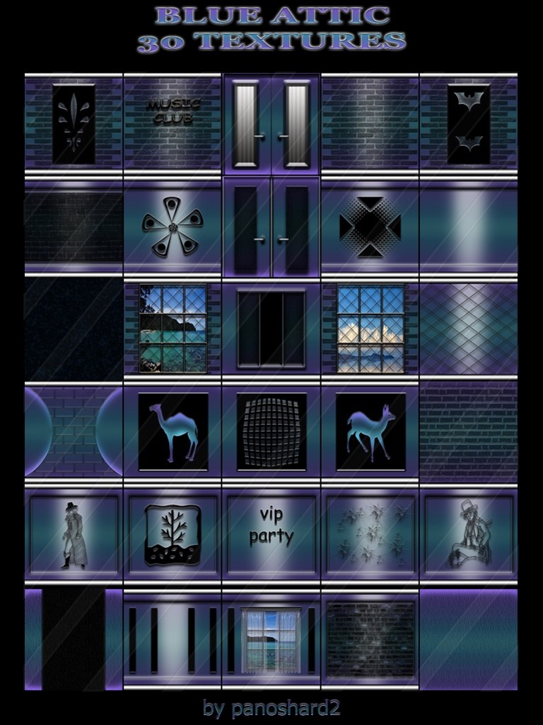 Rock star 30 textures - panoshard2 manufacture and sale textures for imvu