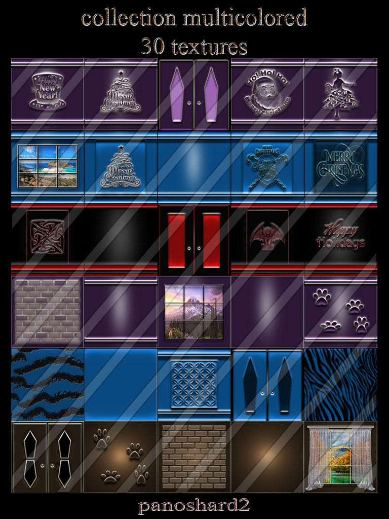 monochromatic collection 30 textures new pack - panoshard2 manufacture ...