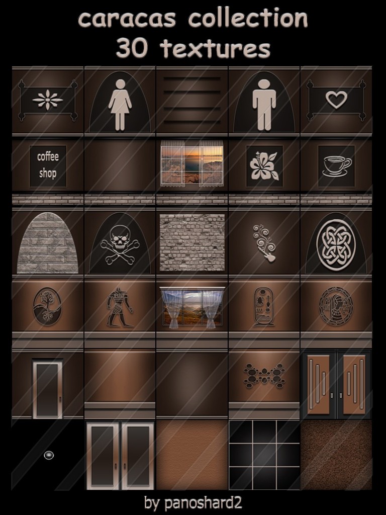 Bars and slides exteriors 30 textures imvu - panoshard2 manufacture and ...