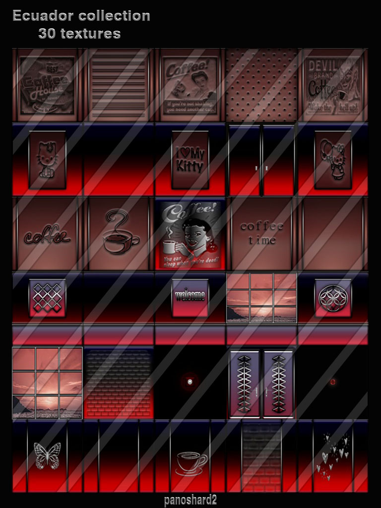 La Puerta collection 30 textures new pack for imvu - panoshard2 ...