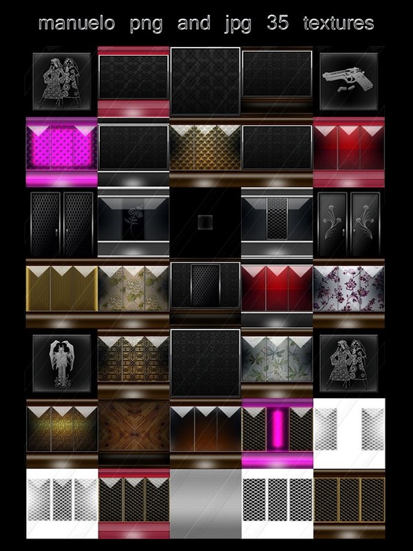 Pink harmony 25 textures room imvu - panoshard2 manufacture and sale ...