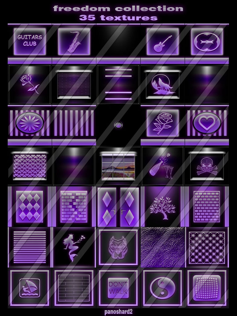 Sunset in Milan 30 textures for imvu rooms - panoshard2 manufacture and ...