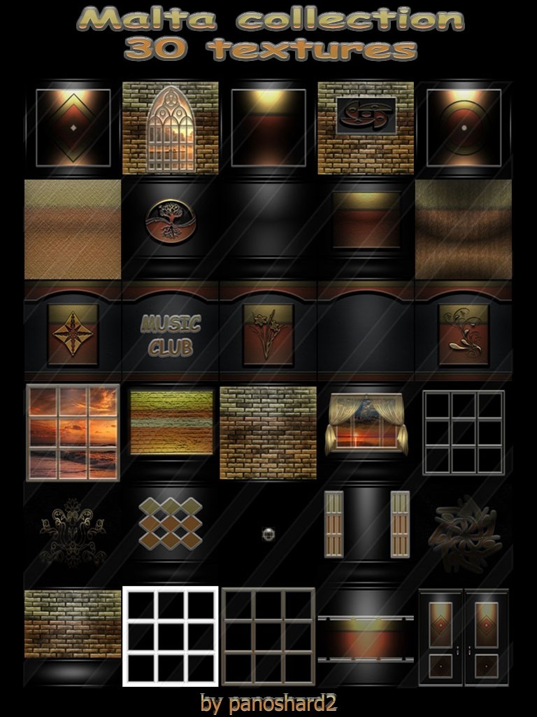 PAL TEXTURES - panoshard2 manufacture and sale textures for imvu