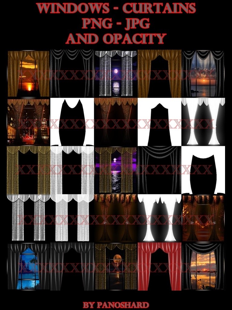 windows - curtains - png - jpg - and opacity - panoshard2 manufacture ...
