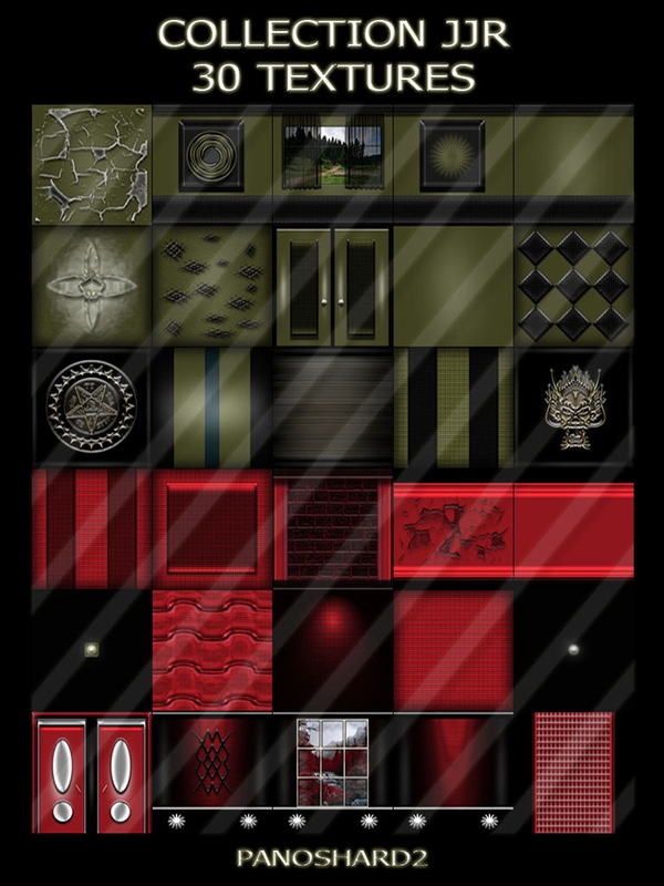 Red collection N 30 textures for imvu creators - panoshard2 manufacture ...
