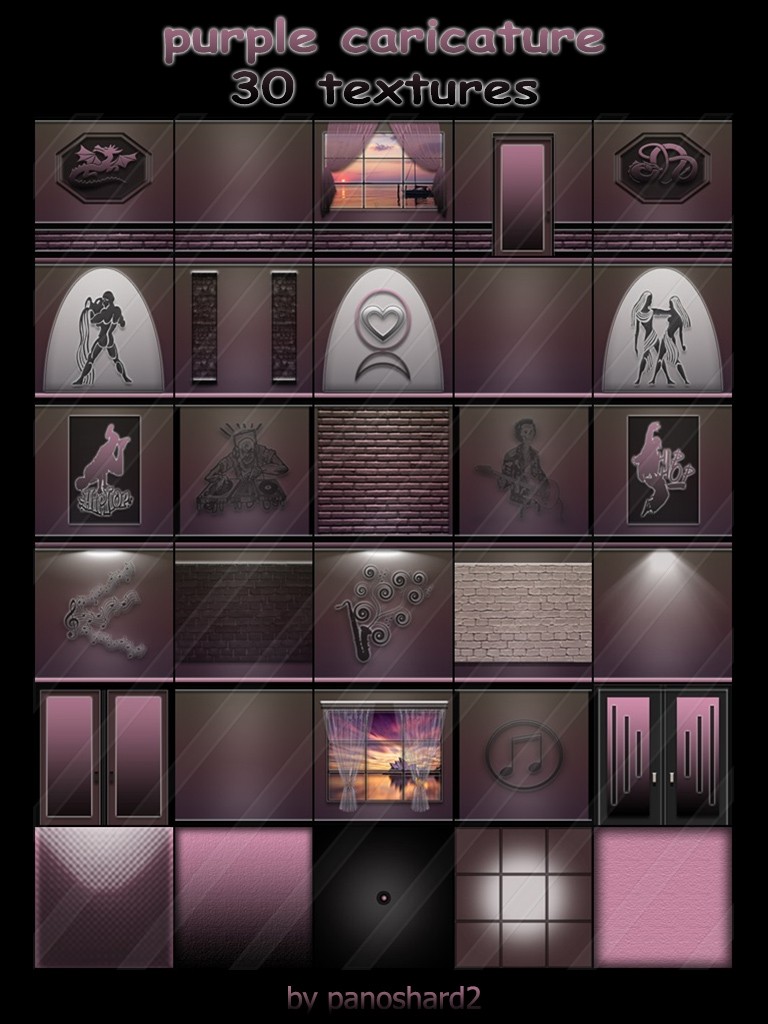 Bars and slides exteriors 30 textures imvu - panoshard2 manufacture and ...