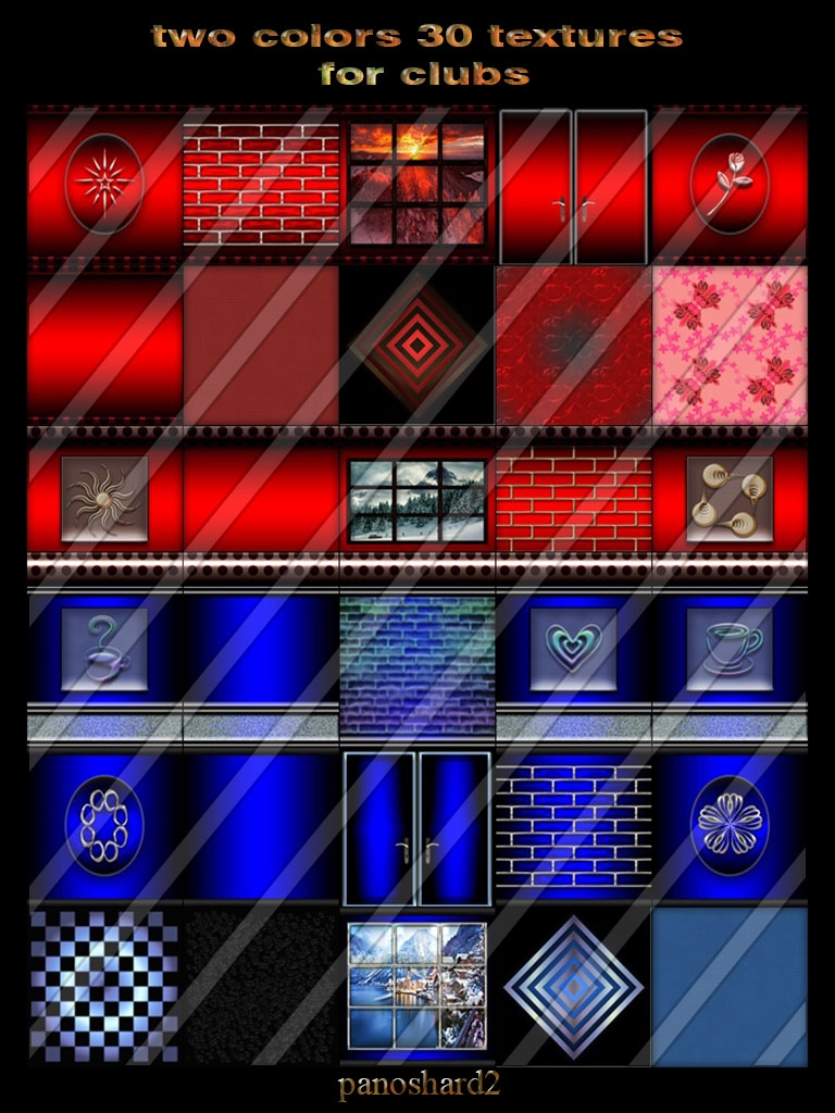 panoshard2 manufacture and sale textures for imvu