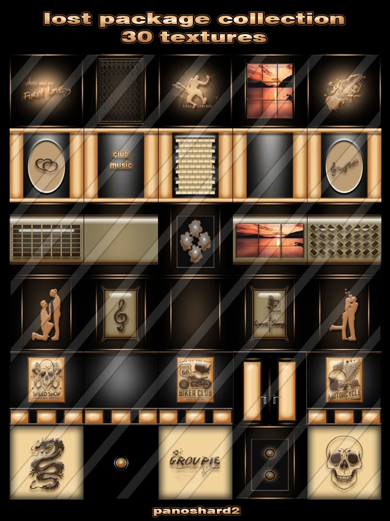lost package collection 30 textures - panoshard2 manufacture and sale ...