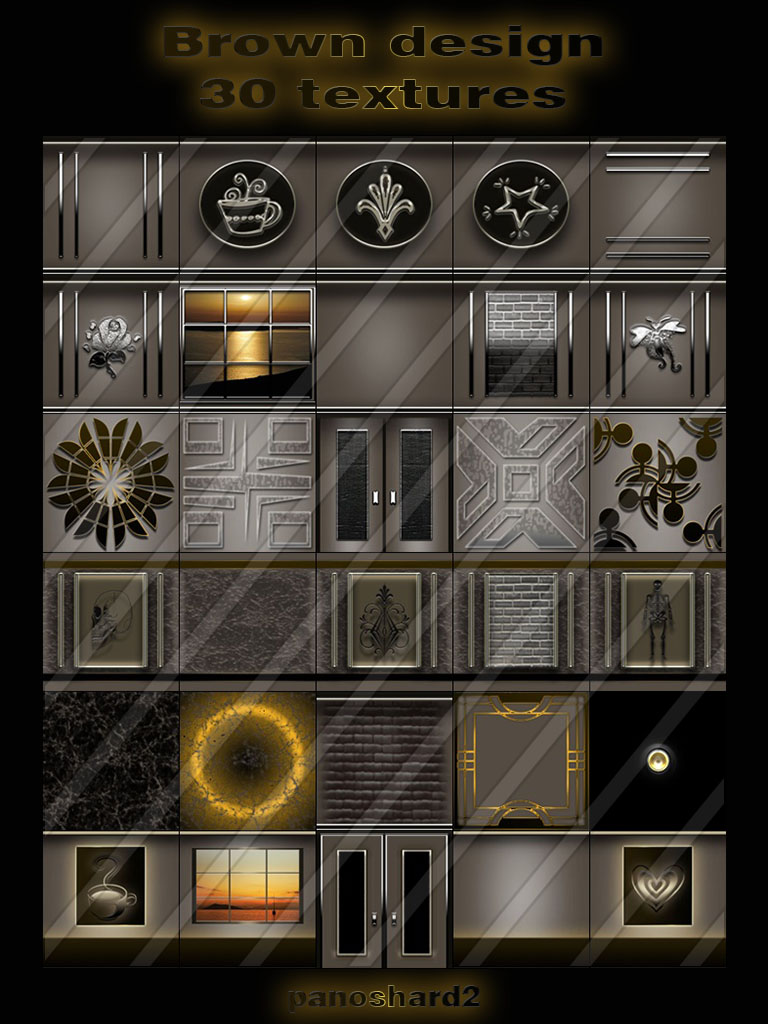 Collection sabah 30 textures for imvu rooms - panoshard2 manufacture ...