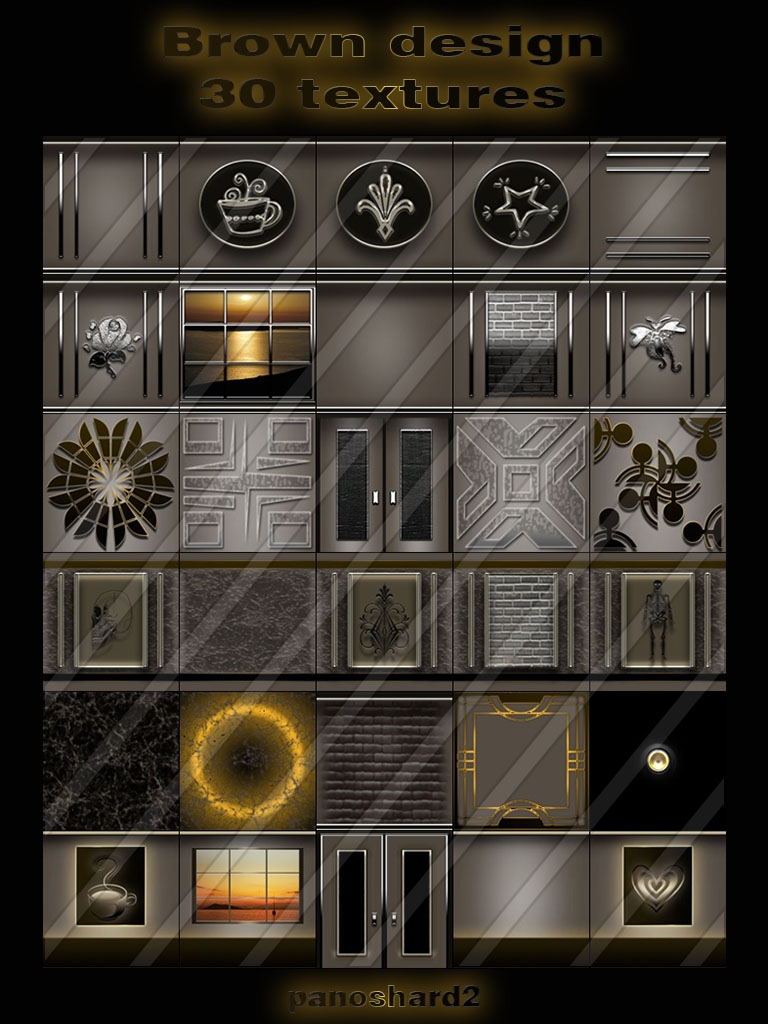 Brown design 30 textures for rooms - panoshard2 manufacture and sale ...