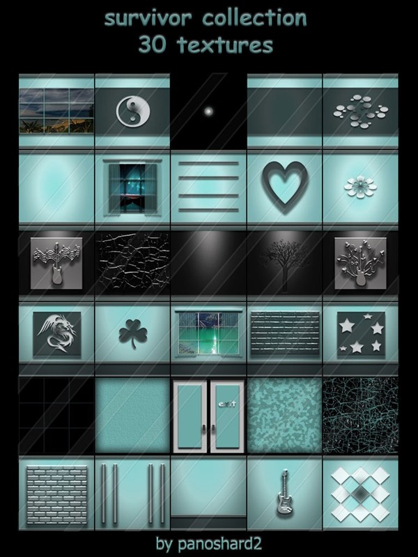 Red collection N 30 textures for imvu creators - panoshard2 manufacture ...