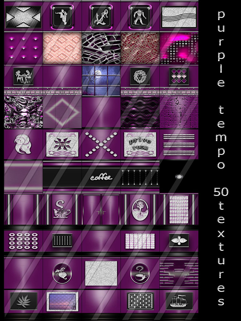 PURPLE TEXTURES - panoshard2 manufacture and sale textures for imvu