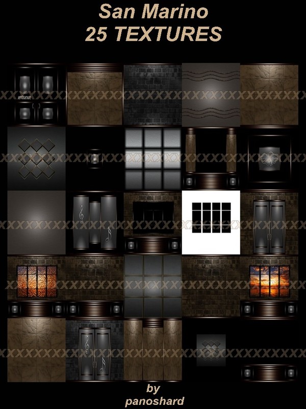 railings collection 25 textures - panoshard2 manufacture and sale ...